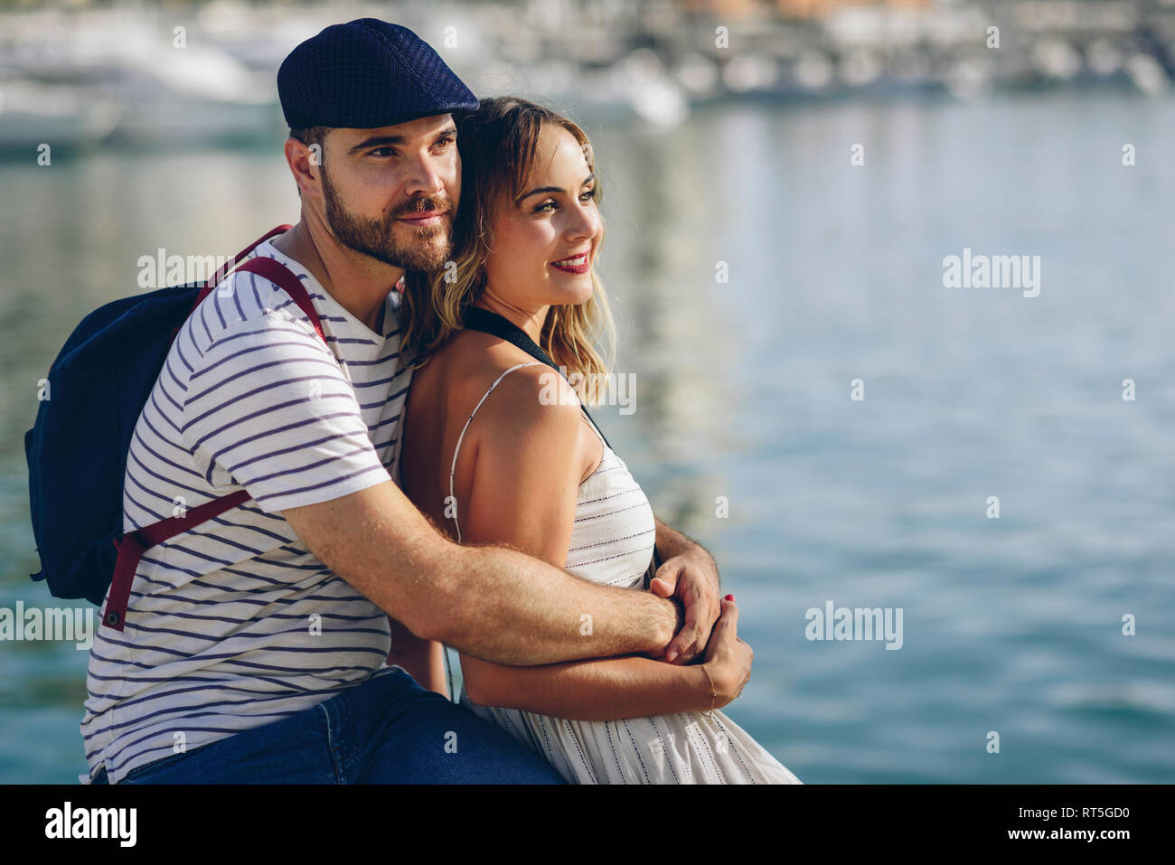 Harbors embrace hi-res stock photography and images - Alamy