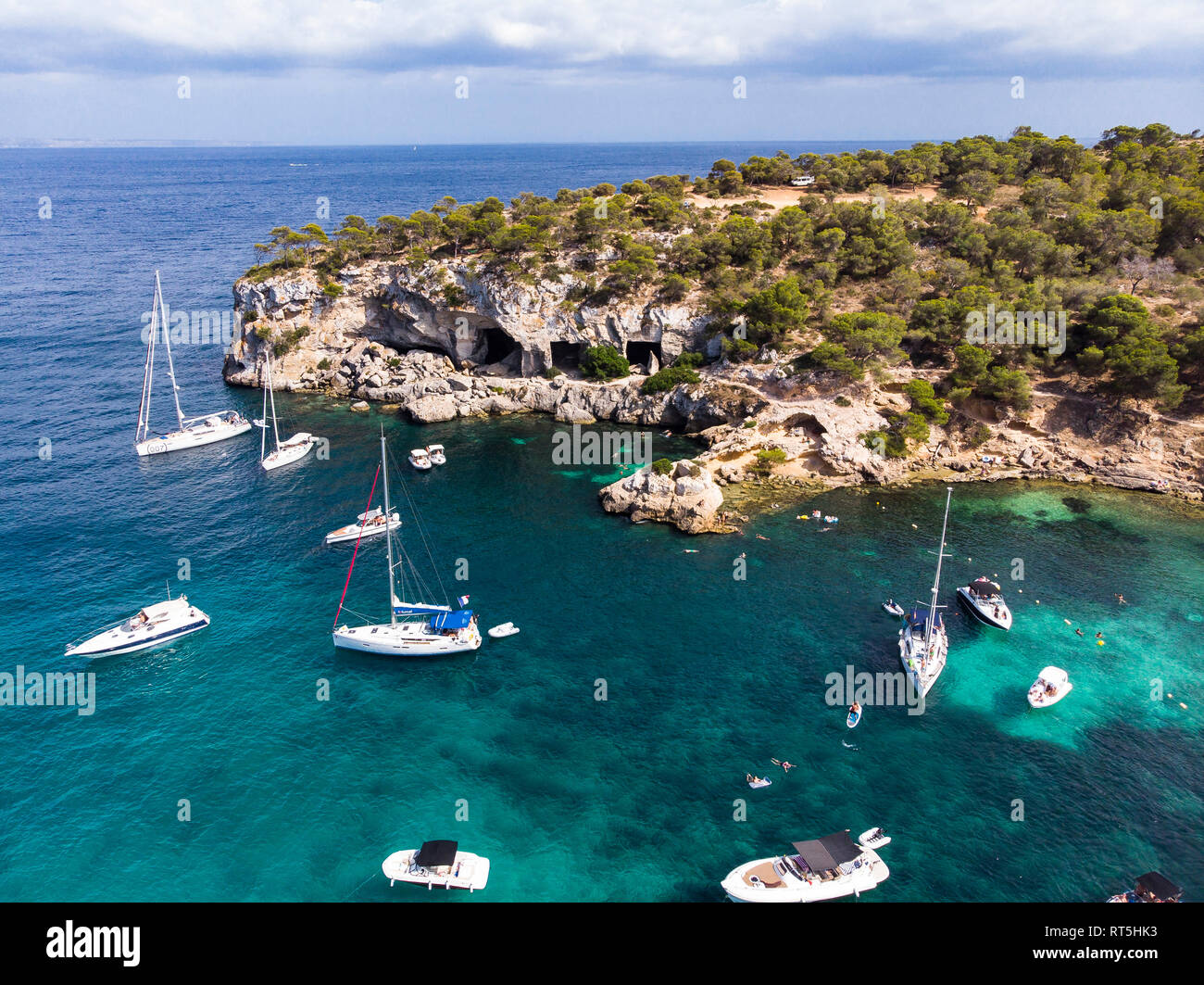 Aerial view of region calvia and el toro hi-res stock photography and ...