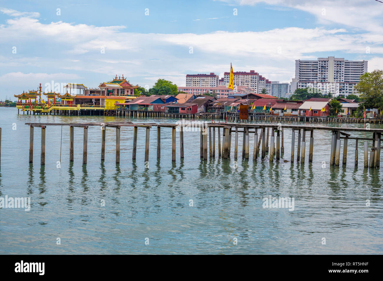 Penang clan jetty hi-res stock photography and images - Alamy
