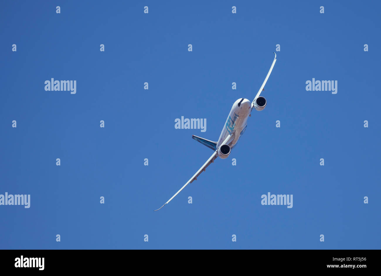 Airbus A330 NEO flying Stock Photo - Alamy