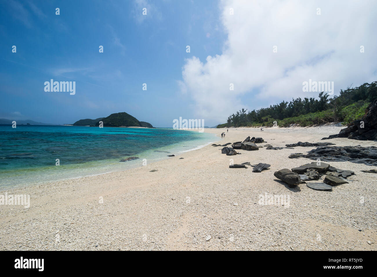Japan, Okinawa Islands, Kerama Islands, Zamami Island, East China Sea ...