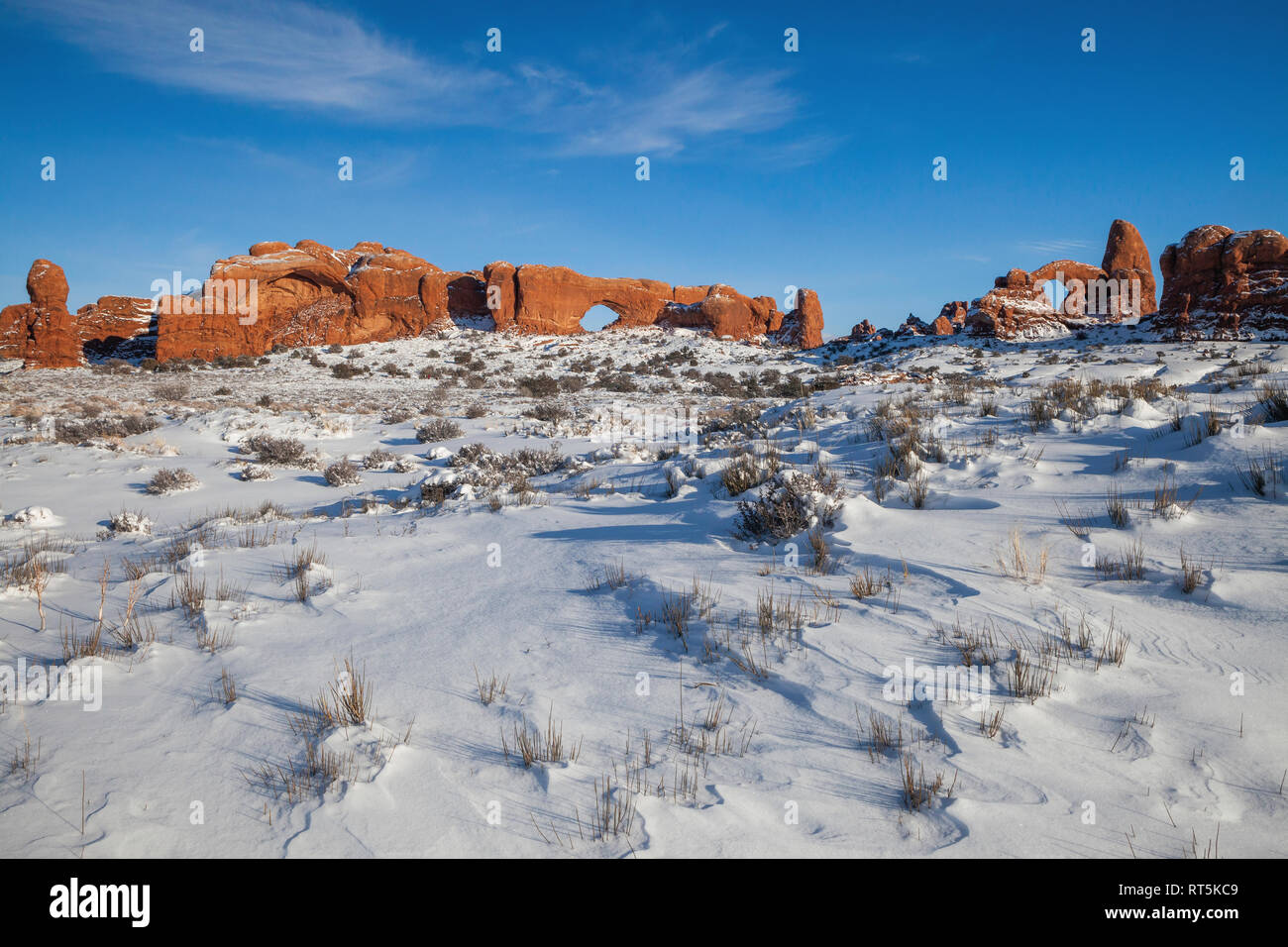 North Window and Turret Arch in winter, Windows Sections, Arches ...