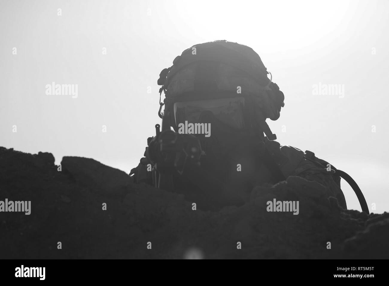 U s army infantry team Black and White Stock Photos & Images - Alamy
