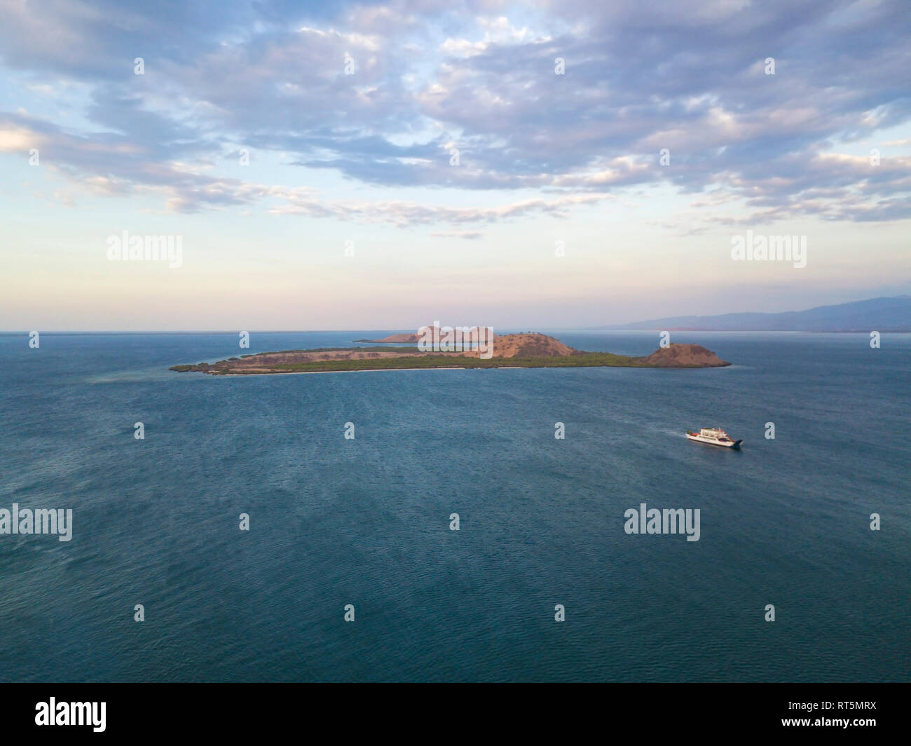 Indonesia, West Sumbawa, Aerial view of islands Stock Photo - Alamy