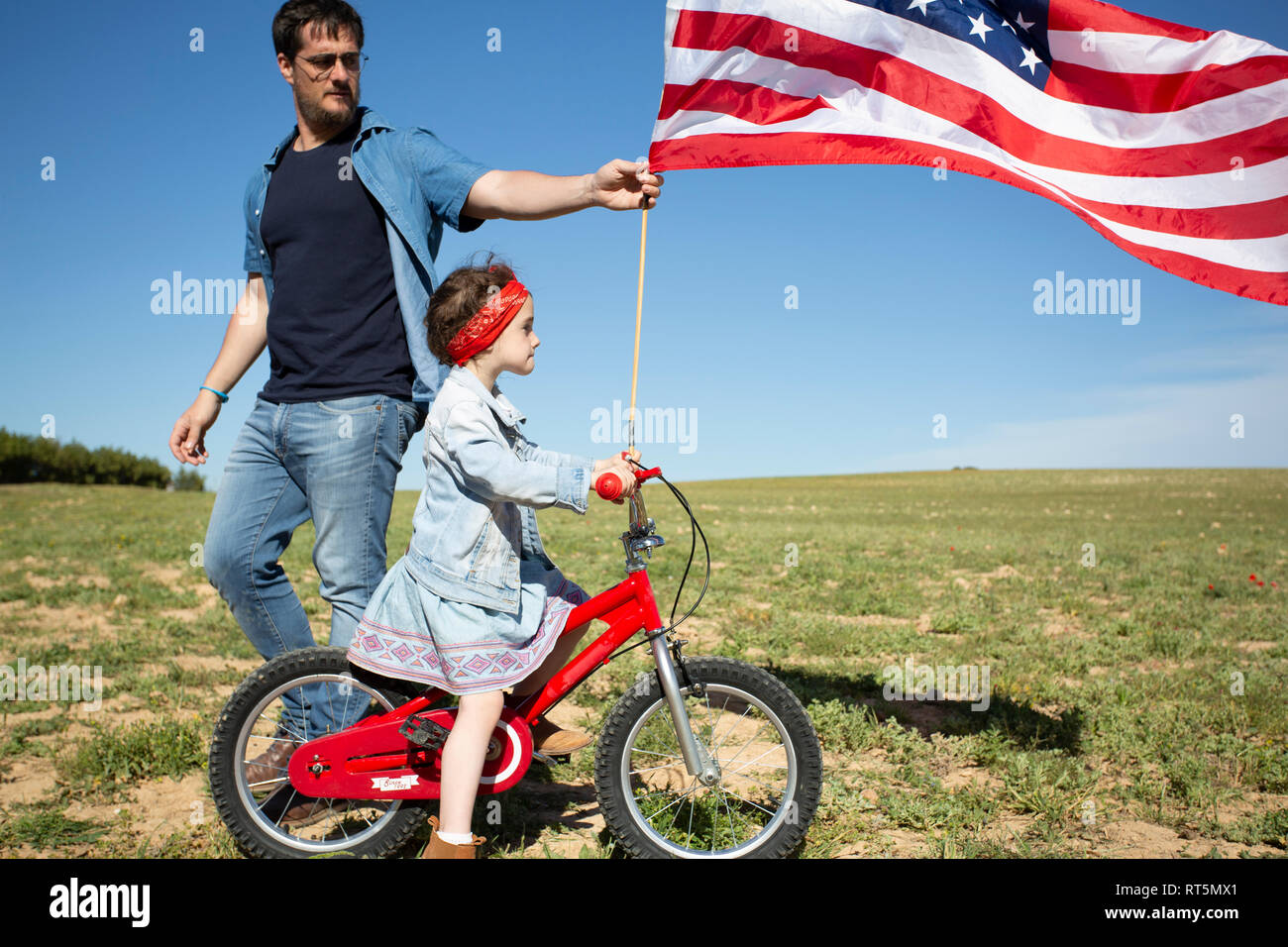 American flag star field hi-res stock photography and images - Alamy