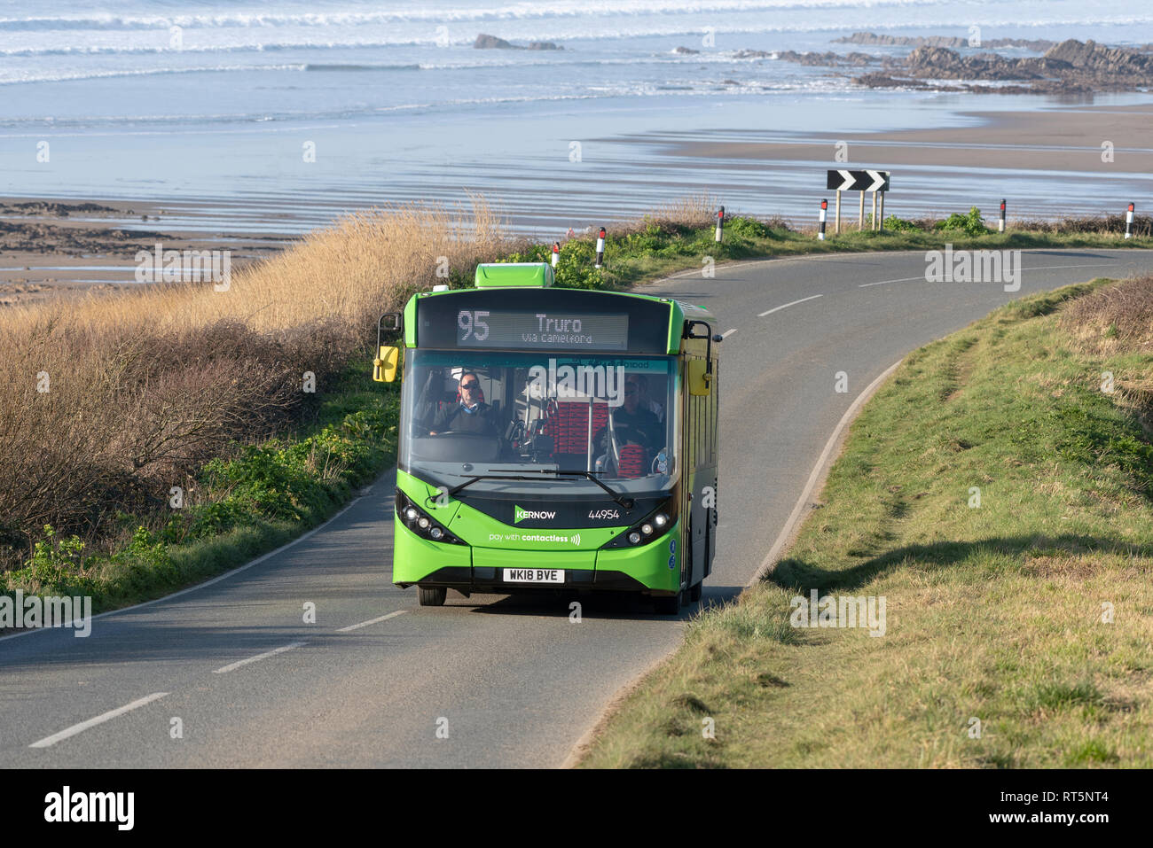Single deck bus hi-res stock photography and images - Alamy
