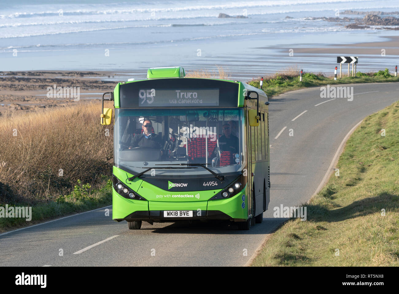 Cornwall truro beach hi-res stock photography and images - Alamy