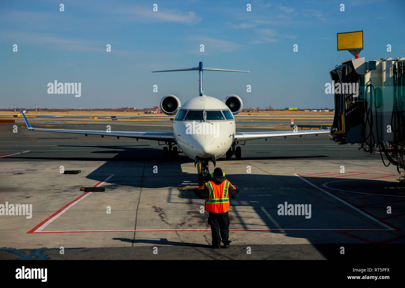 Aircraft ready for boarding aircraft at the International Airport The ...
