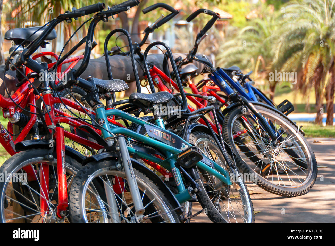 Resort bicycles hi-res stock photography and images - Alamy