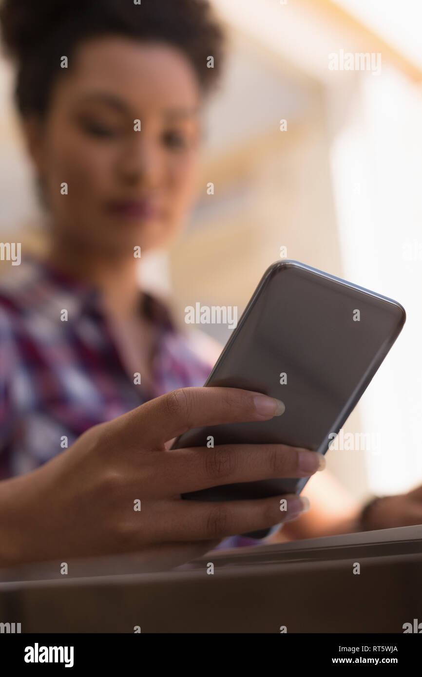 Home texting hi-res stock photography and images - Alamy