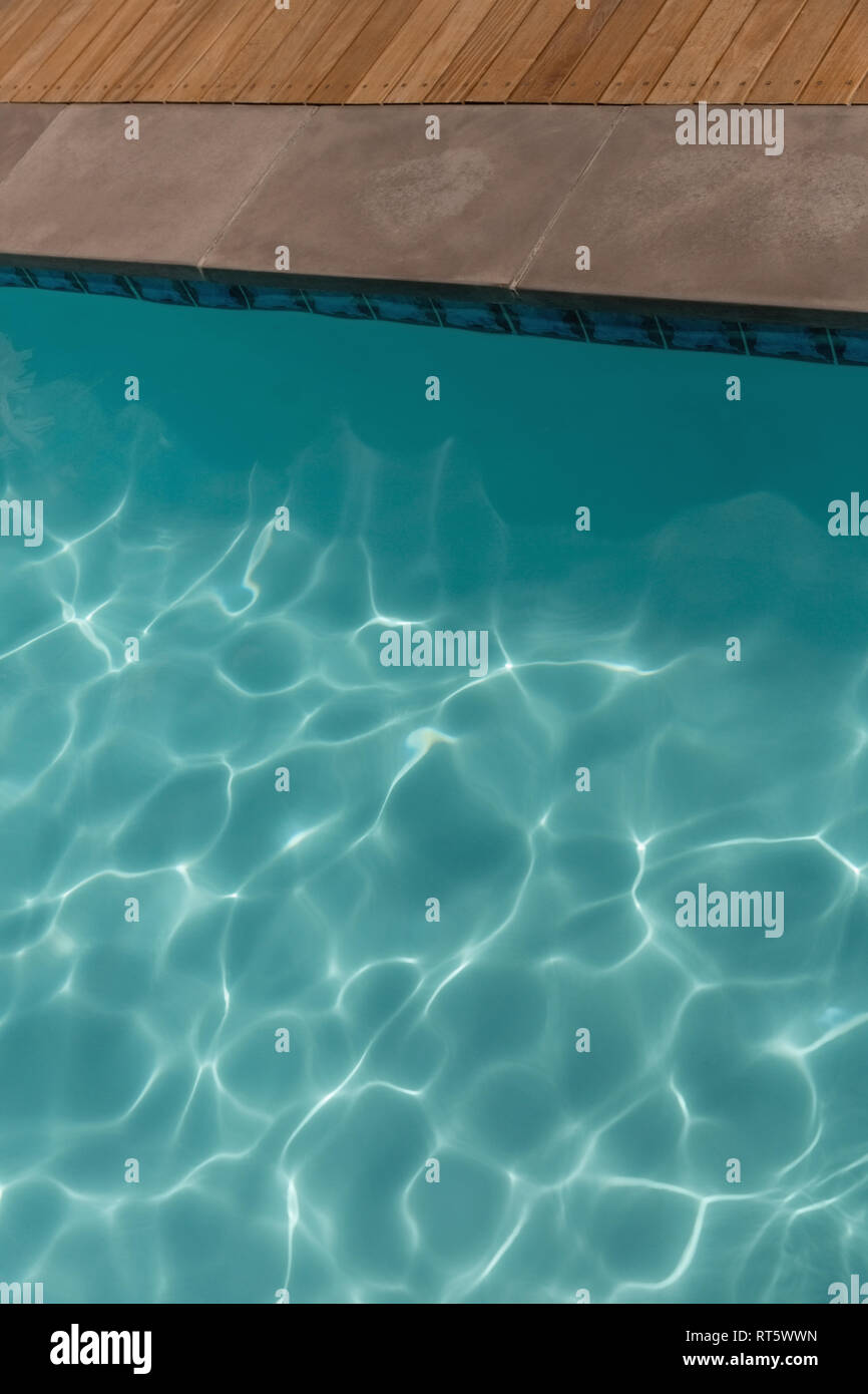 Swimming pool surface summer no people hi-res stock photography and ...