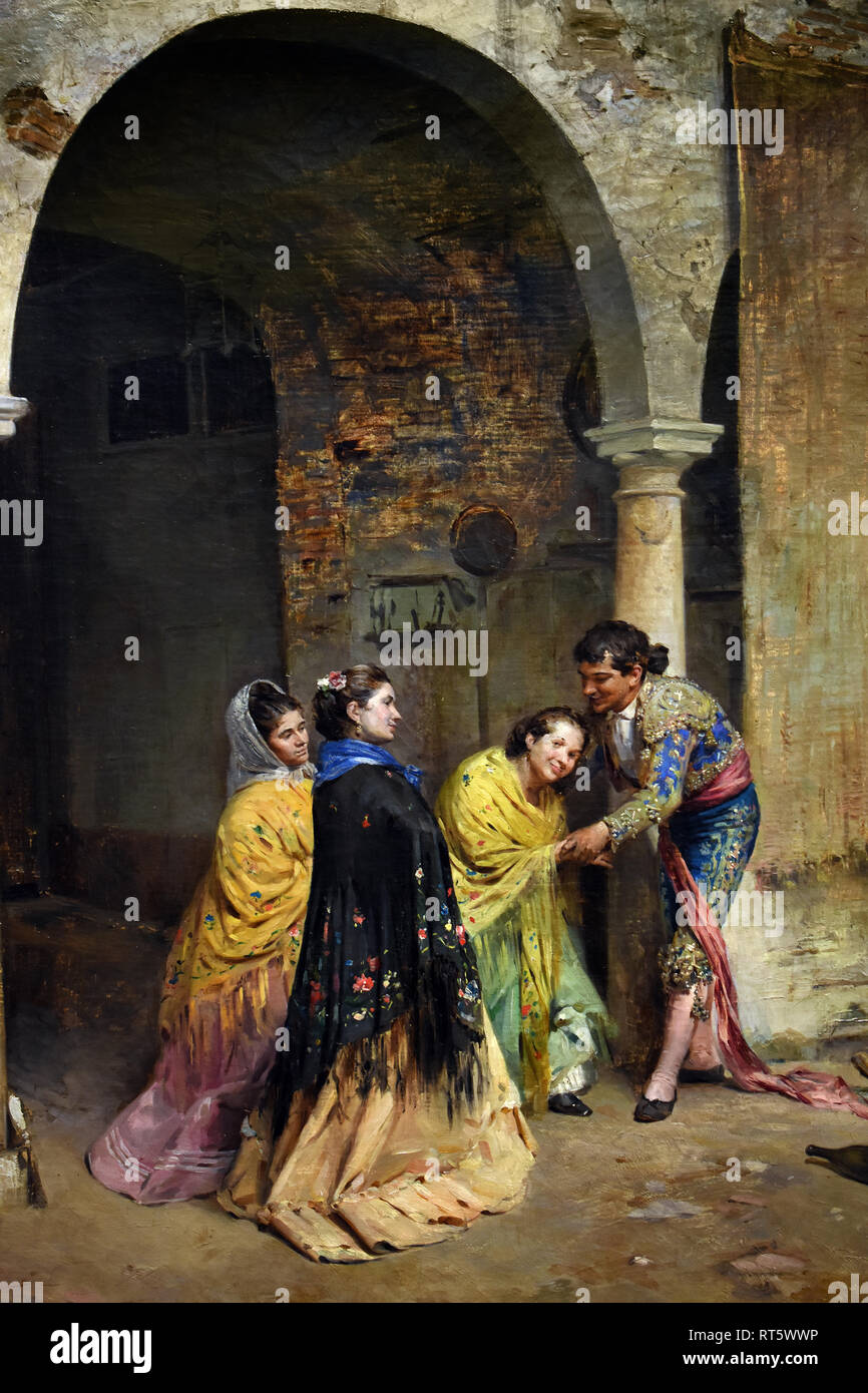 After the Bullfight 1885-1890 by Jose Denis Belgrano 1844-1917 Spain ...