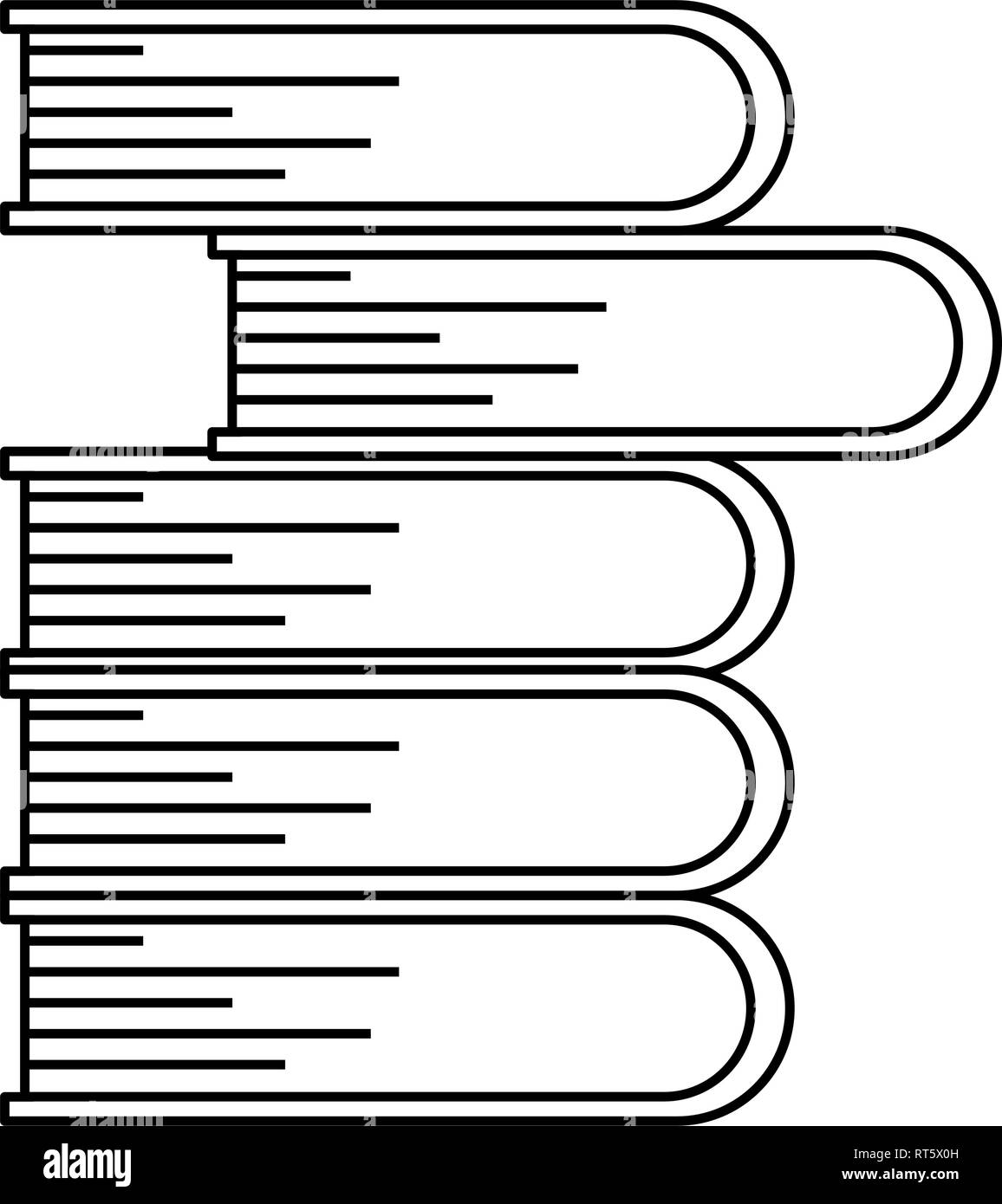 Book stack classroom Black and White Stock Photos & Images - Alamy