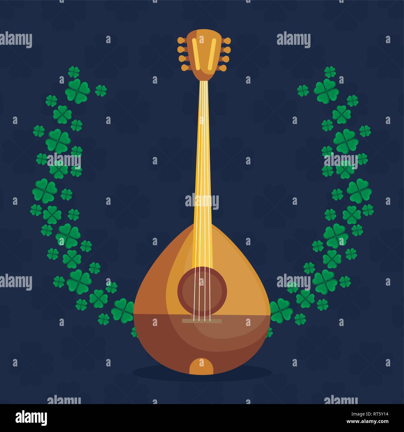 Traditional italian music Stock Vector Images - Alamy