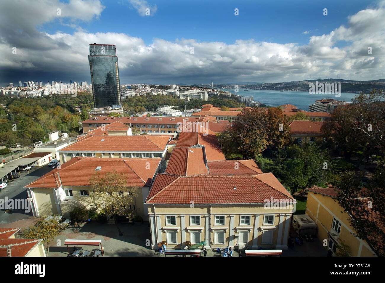 Skyscraper and buildings in Istanbul, Turkey Stock Photo - Alamy