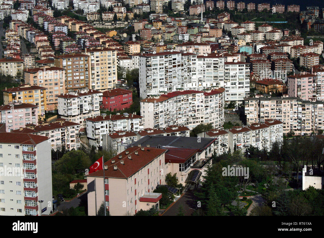 Modern residential buildings in Istanbul, Turkey Stock Photo - Alamy