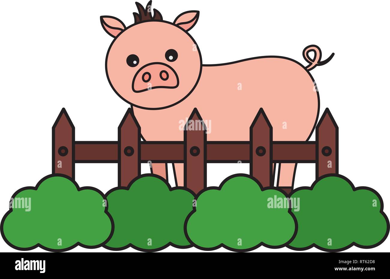 Pig Fence High Resolution Stock Photography and Images - Alamy