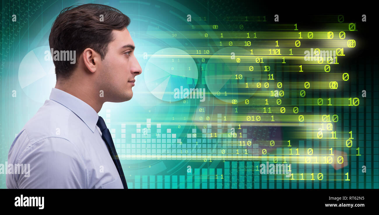 Cognitive computing and machine learning concept Stock Photo - Alamy