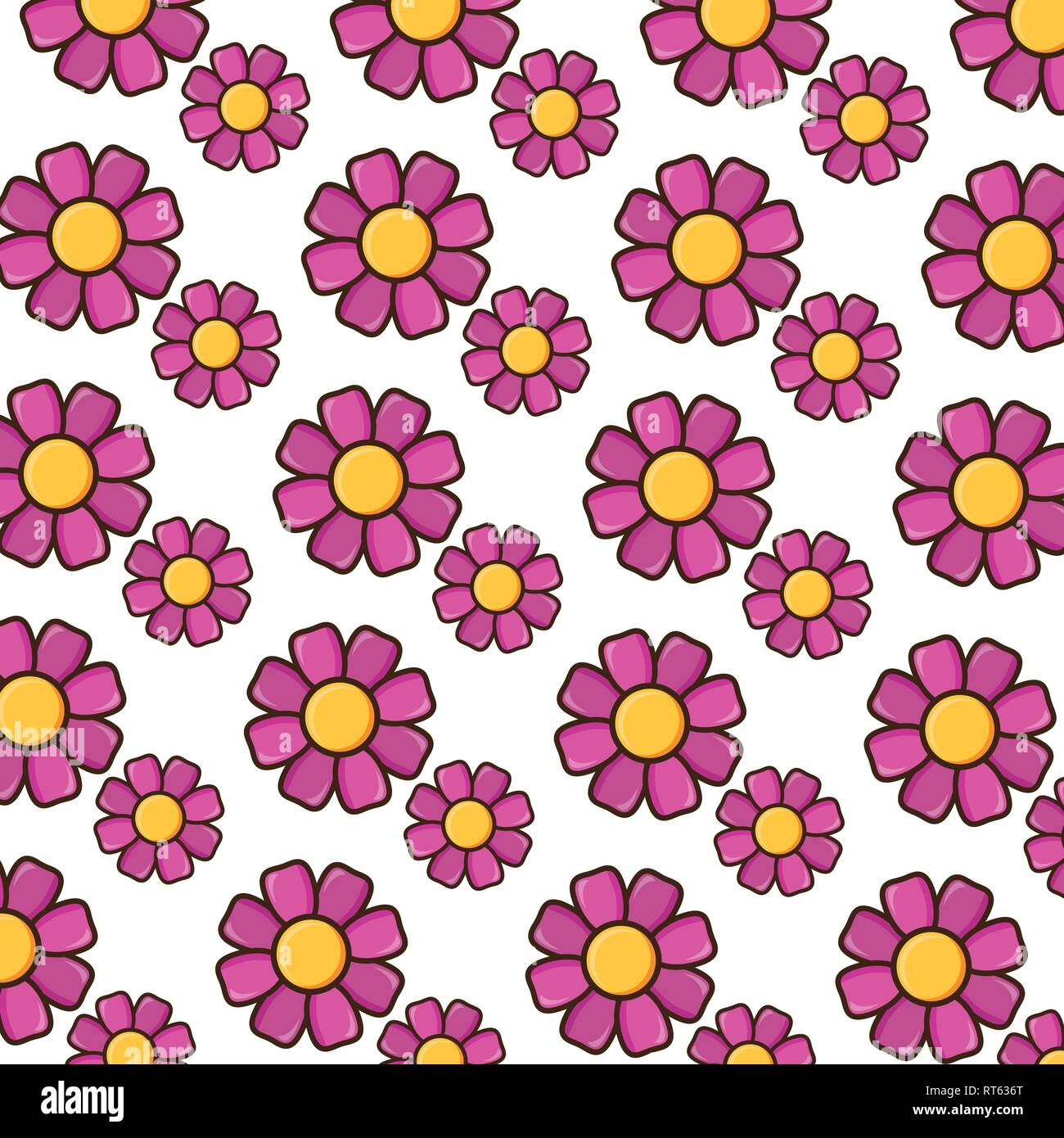 pink flower background Stock Vector Image & Art - Alamy