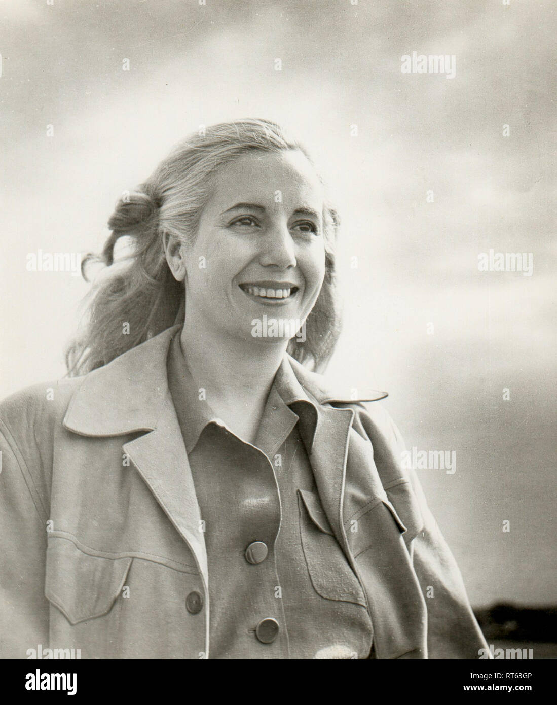 Eva Peron, former Argentinian First Lady and political leader Stock ...