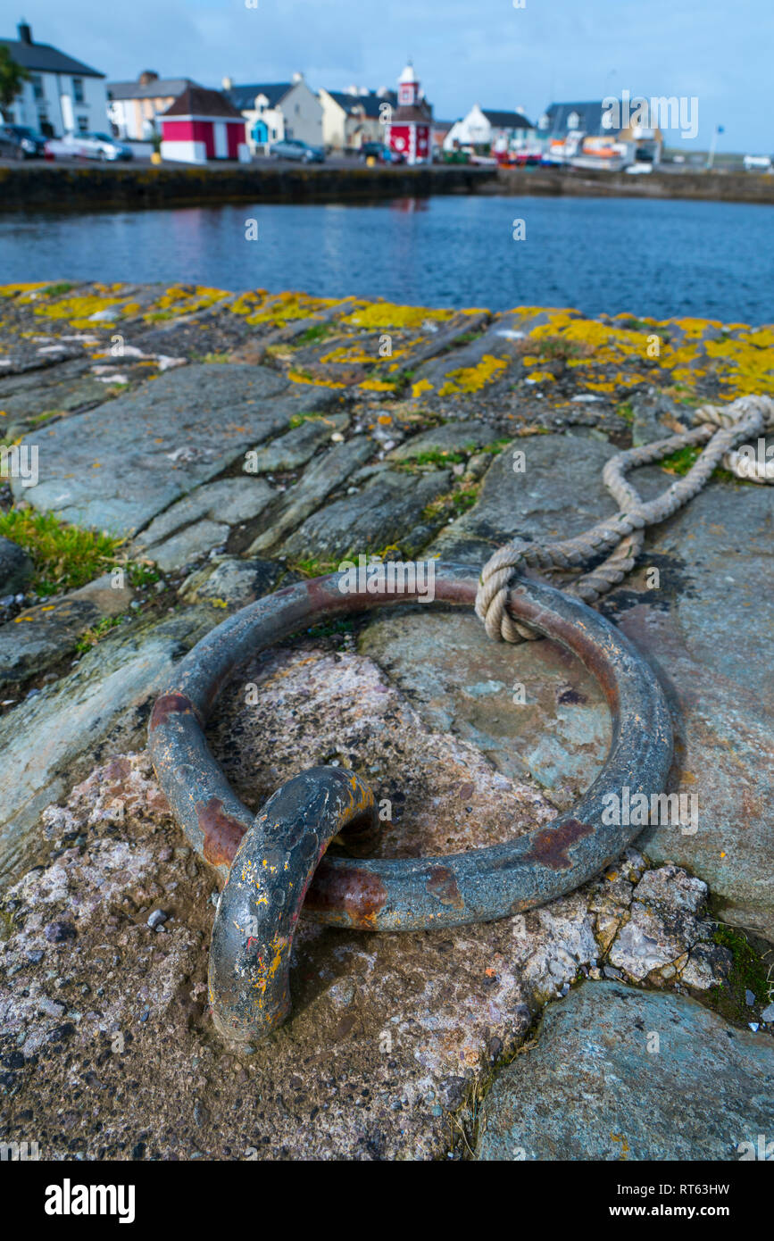 Knightstown Harbour, Valentia Island, Iveragh Peninsula, County Kerry ...