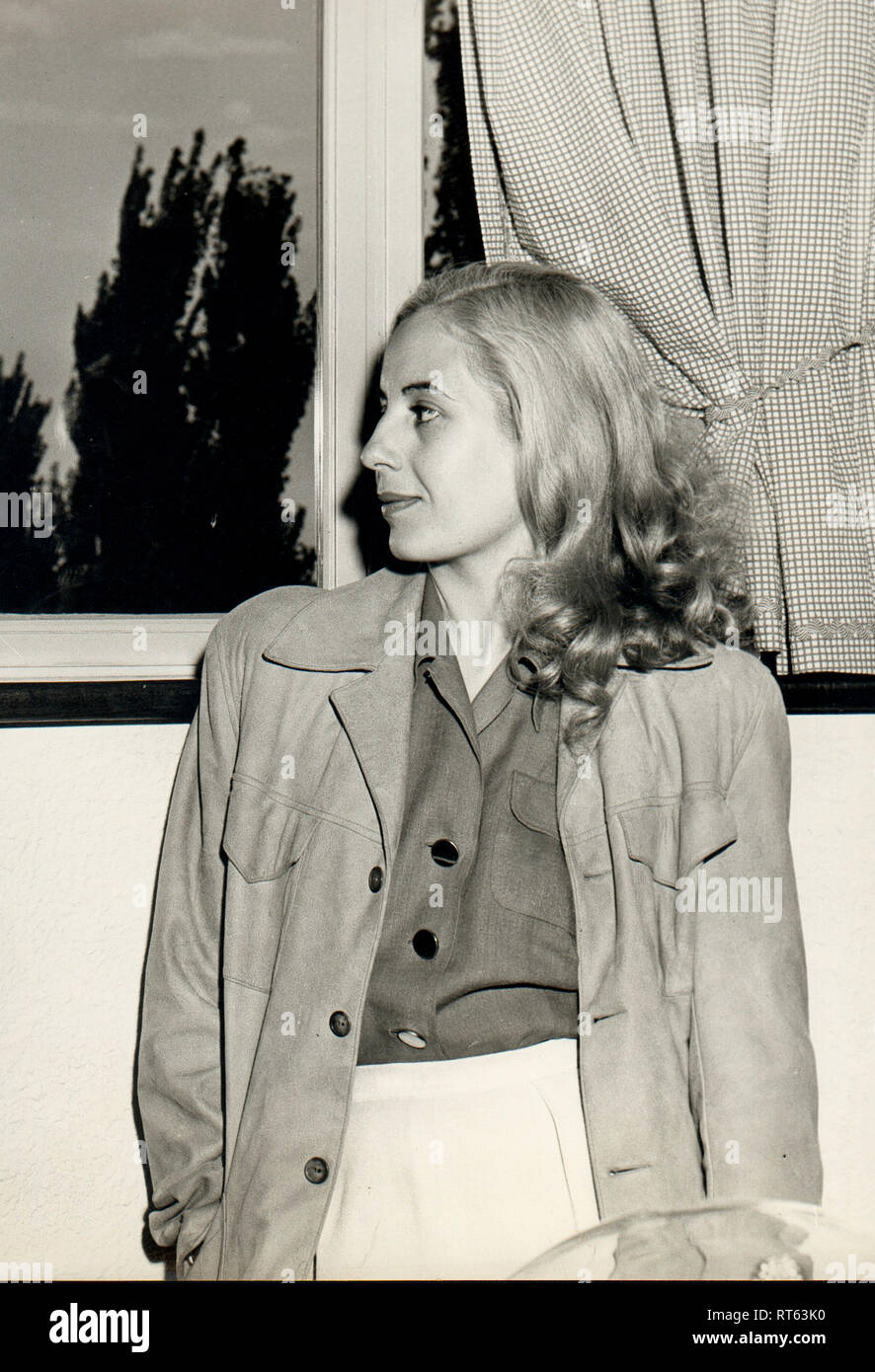 Eva Peron, former Argentinian First Lady and political leader Stock ...