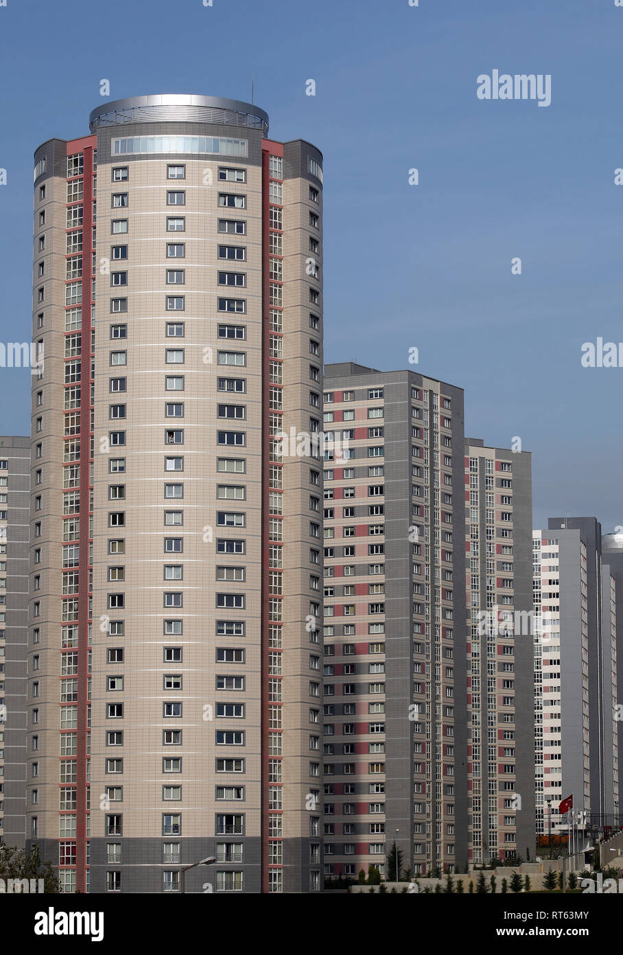 Modern residential buildings in Istanbul, Turkey Stock Photo - Alamy