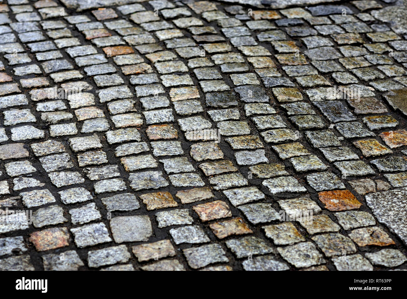 street, pavement, cube, granite, structure, natural Stock Photo - Alamy