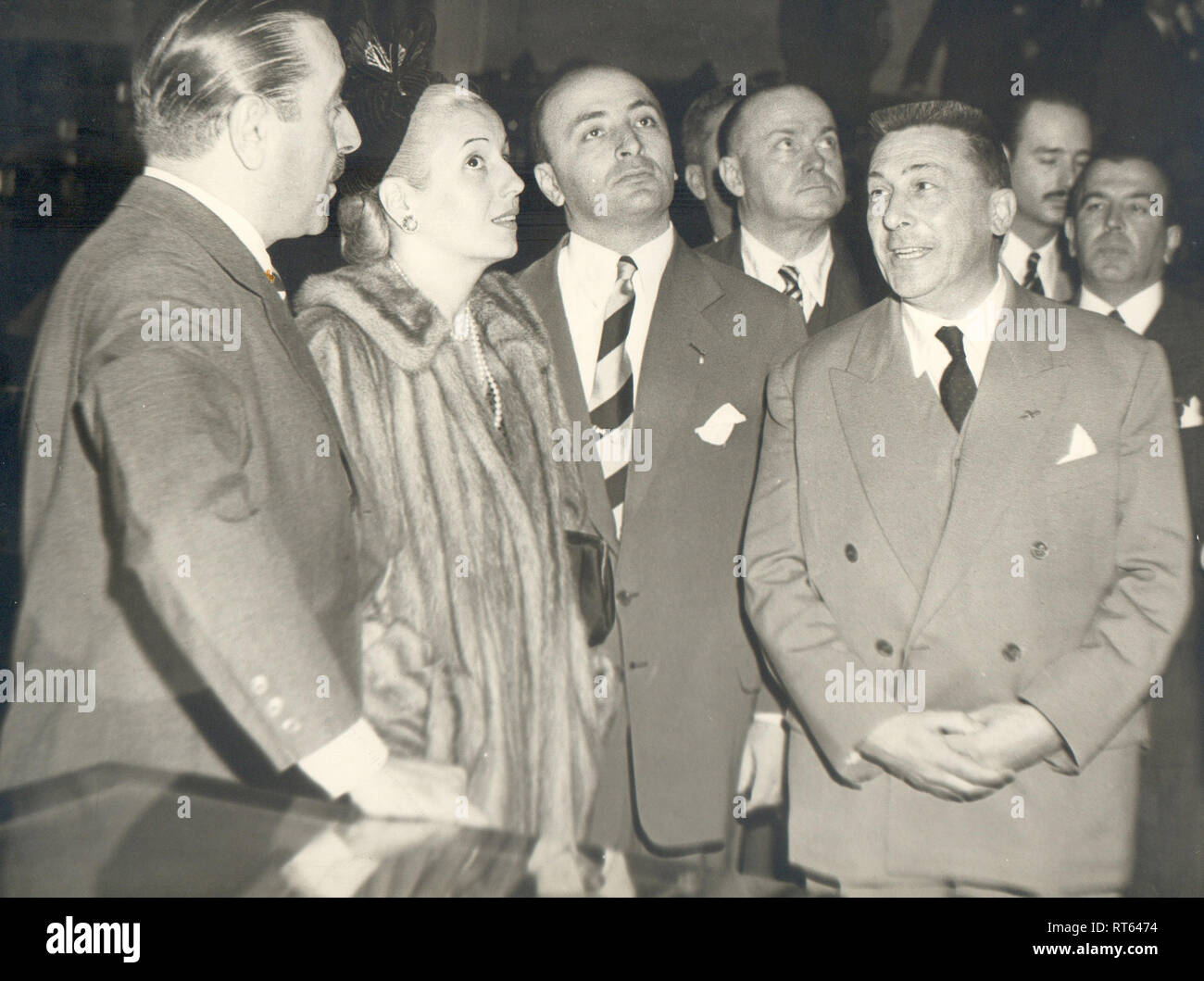 Eva Peron, former Argentinian First Lady and political leader Stock ...