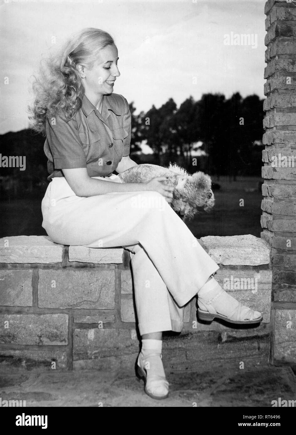 Eva Peron, former Argentinian First Lady and political leader Stock ...