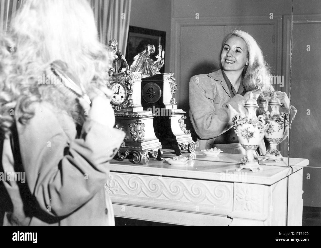 Eva Peron, former Argentinian First Lady and political leader Stock ...