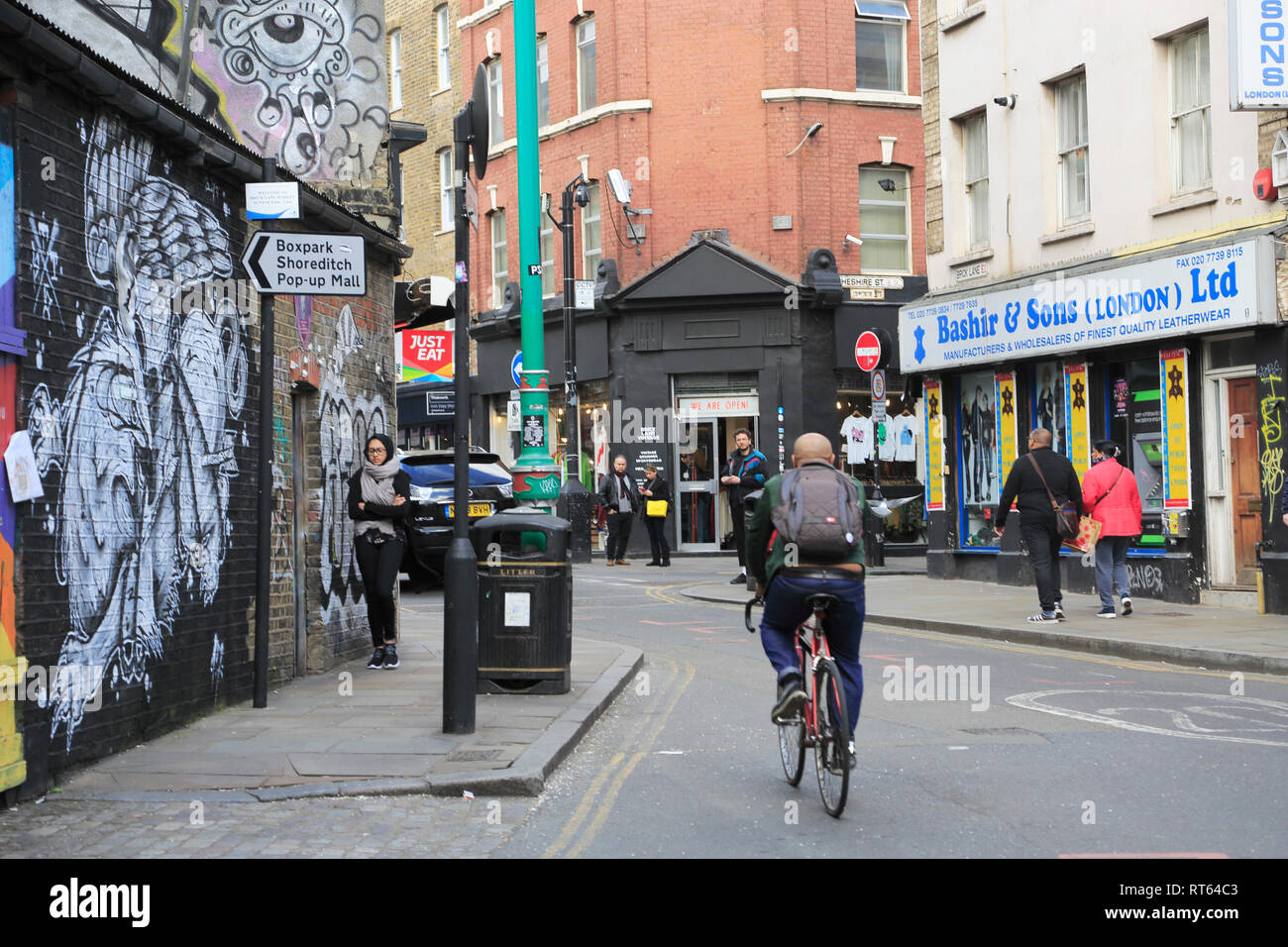 Brick Lane London People High Resolution Stock Photography and Images ...