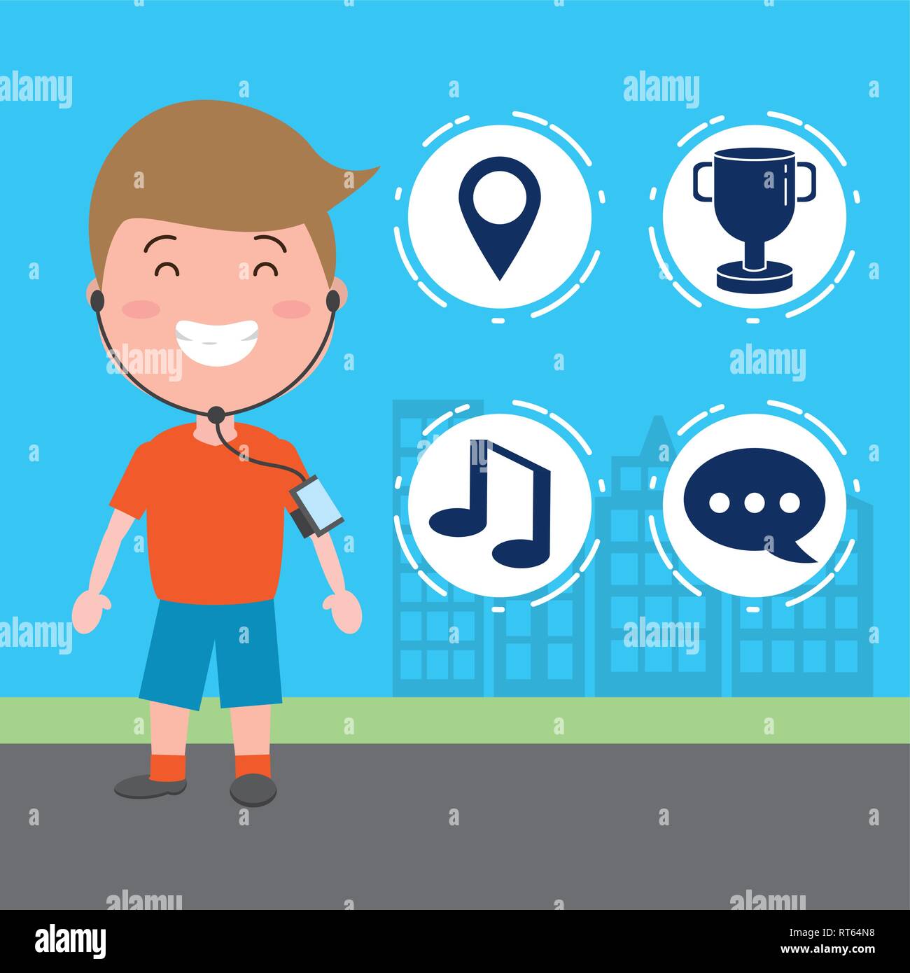 Kid tech Stock Vector Images - Alamy
