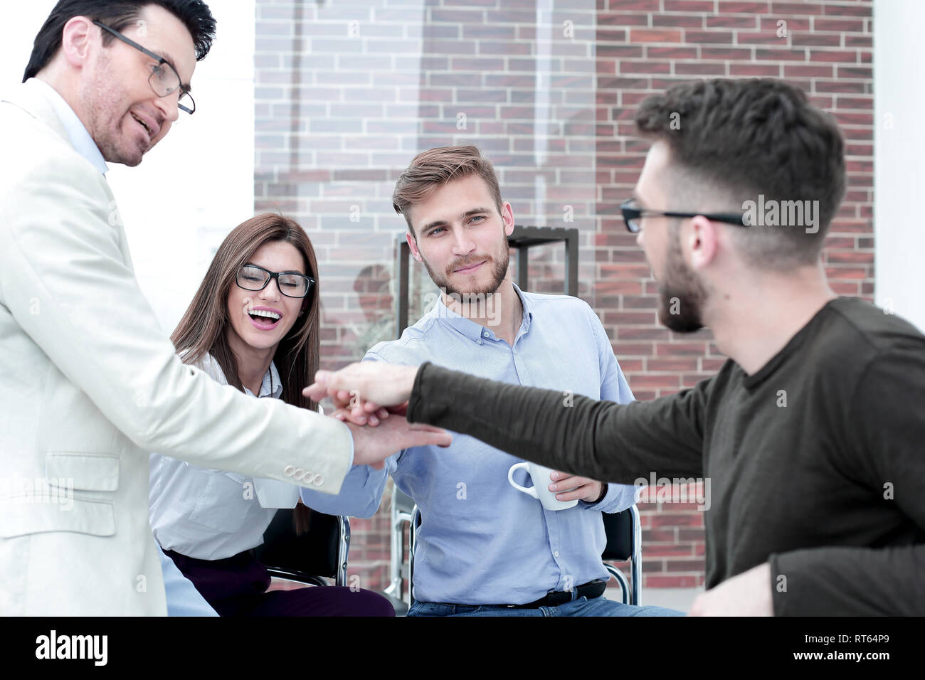 business team makes an important decision Stock Photo - Alamy