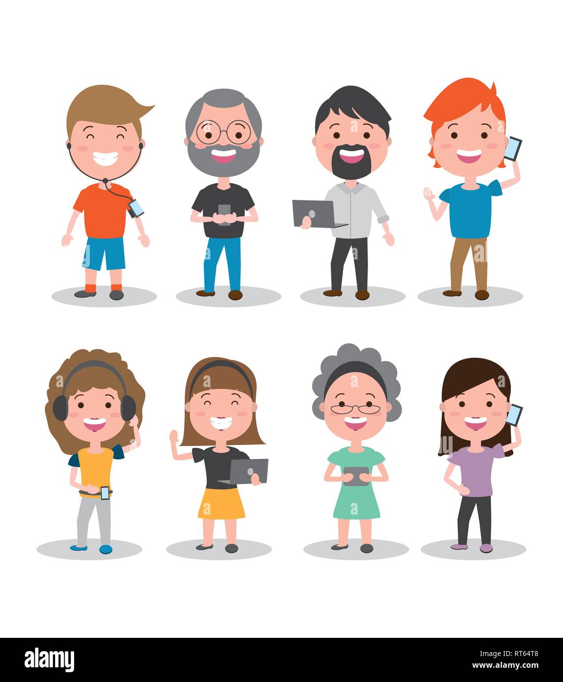 Using tech Cut Out Stock Images & Pictures - Alamy