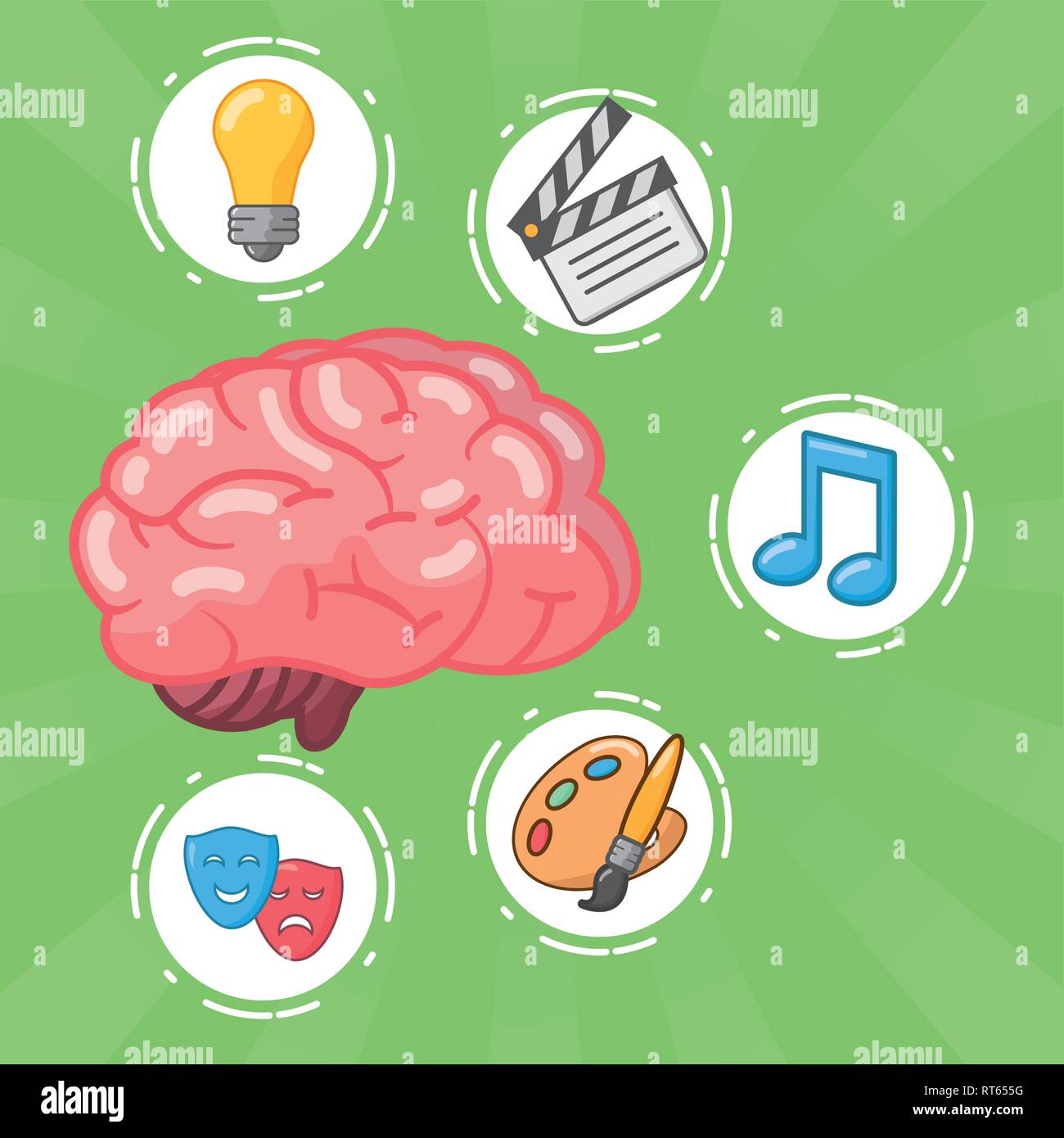 brain idea creativity Stock Vector Image & Art - Alamy