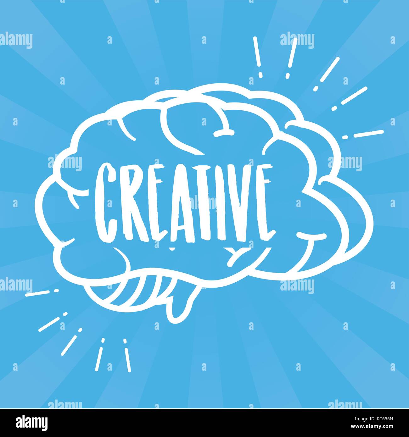 brain idea creativity Stock Vector Image & Art - Alamy