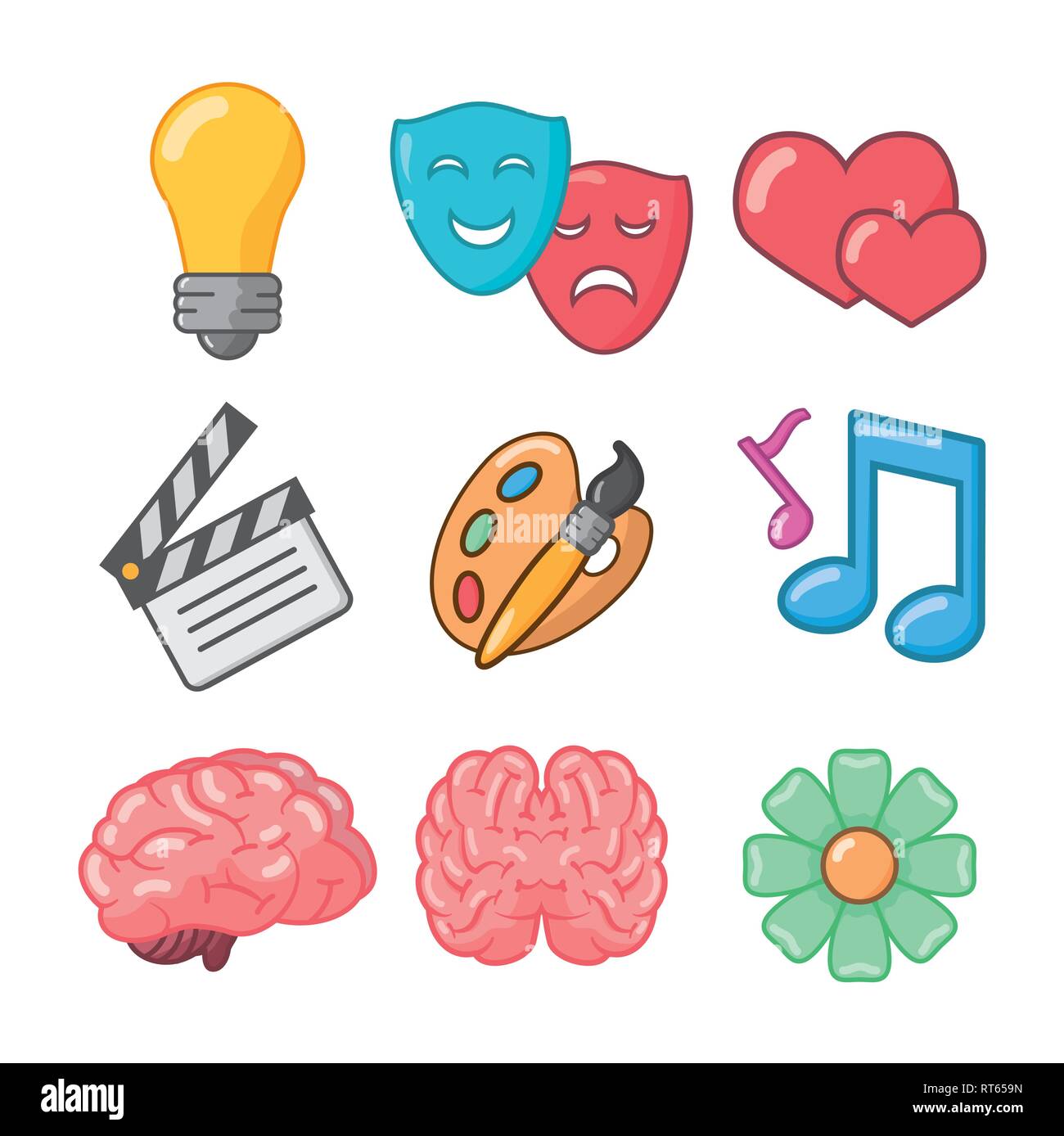 brain idea creativity Stock Vector Image & Art - Alamy