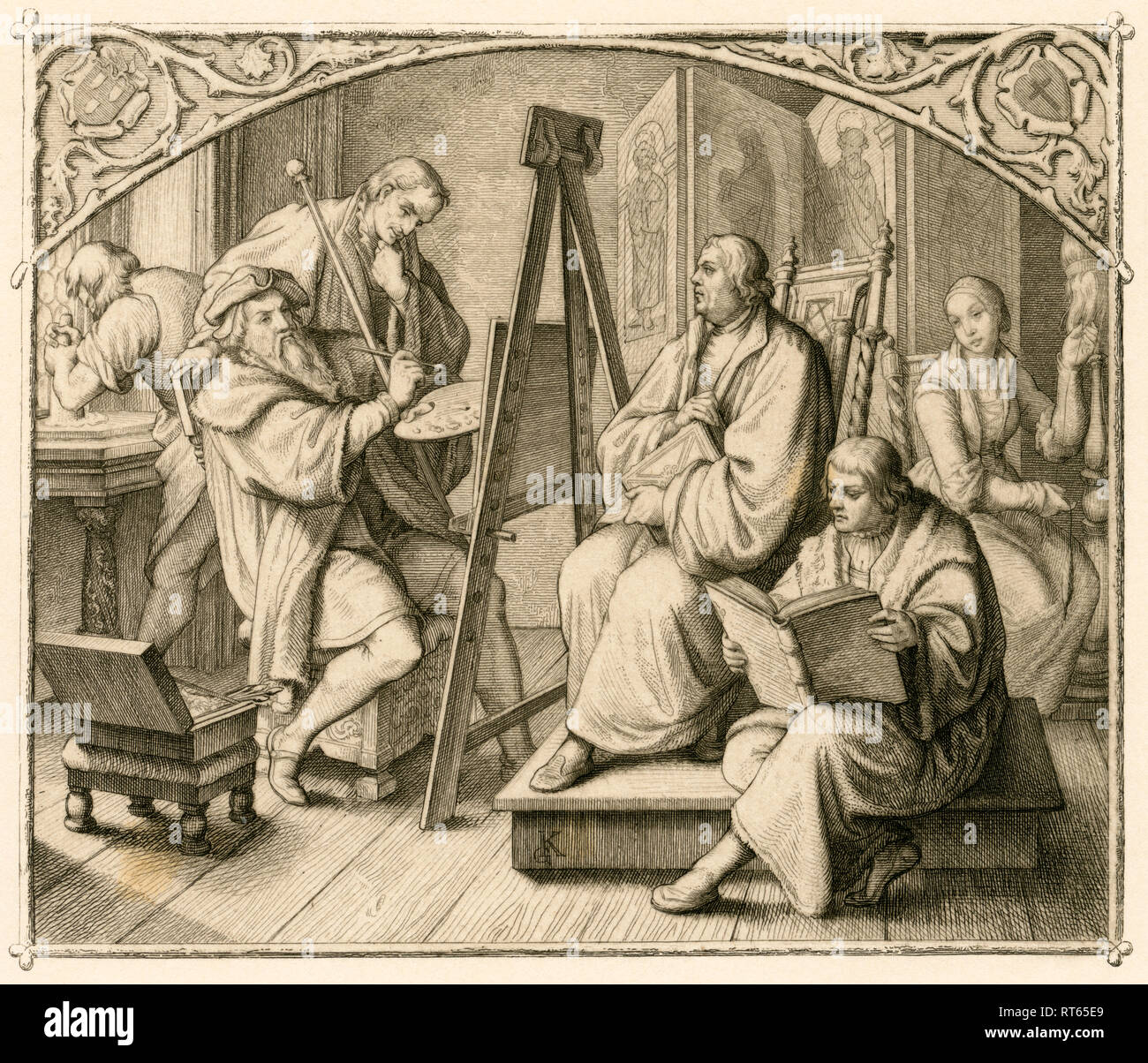 Friend lucas cranach hi-res stock photography and images - Alamy