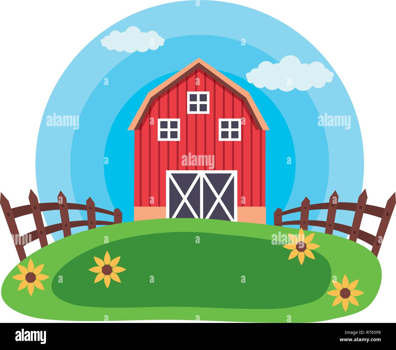 barn farm fresh Stock Vector Image & Art - Alamy