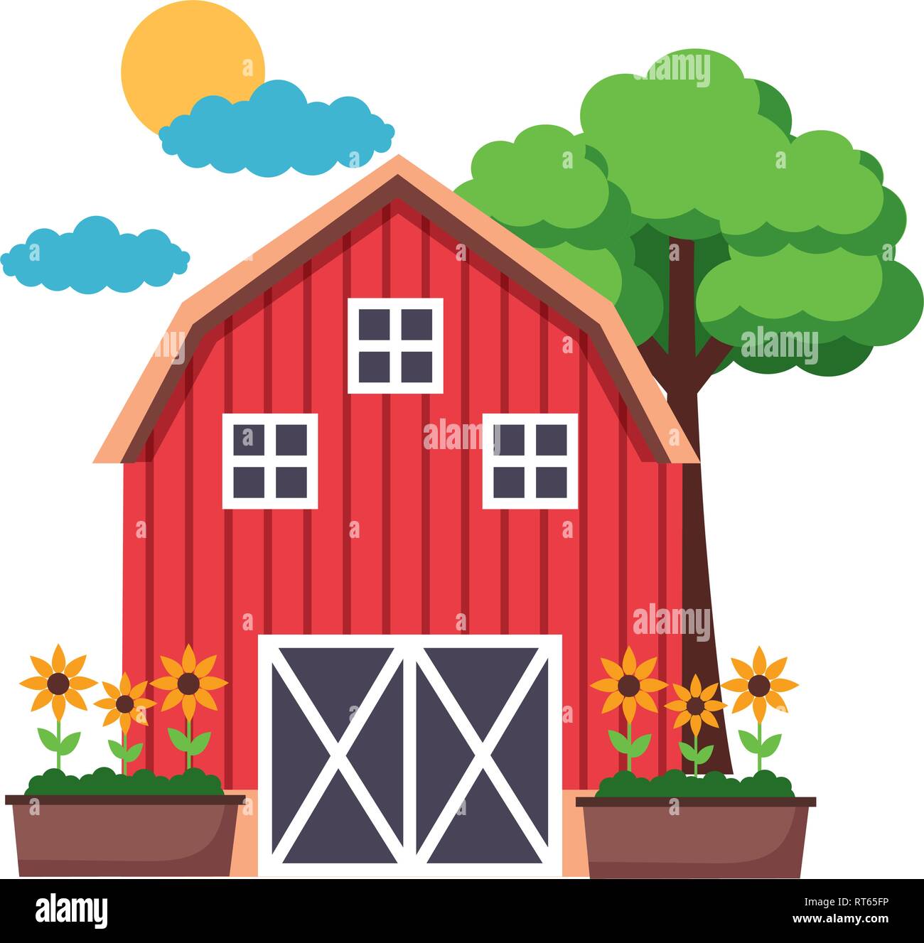 barn farm fresh Stock Vector Image & Art - Alamy