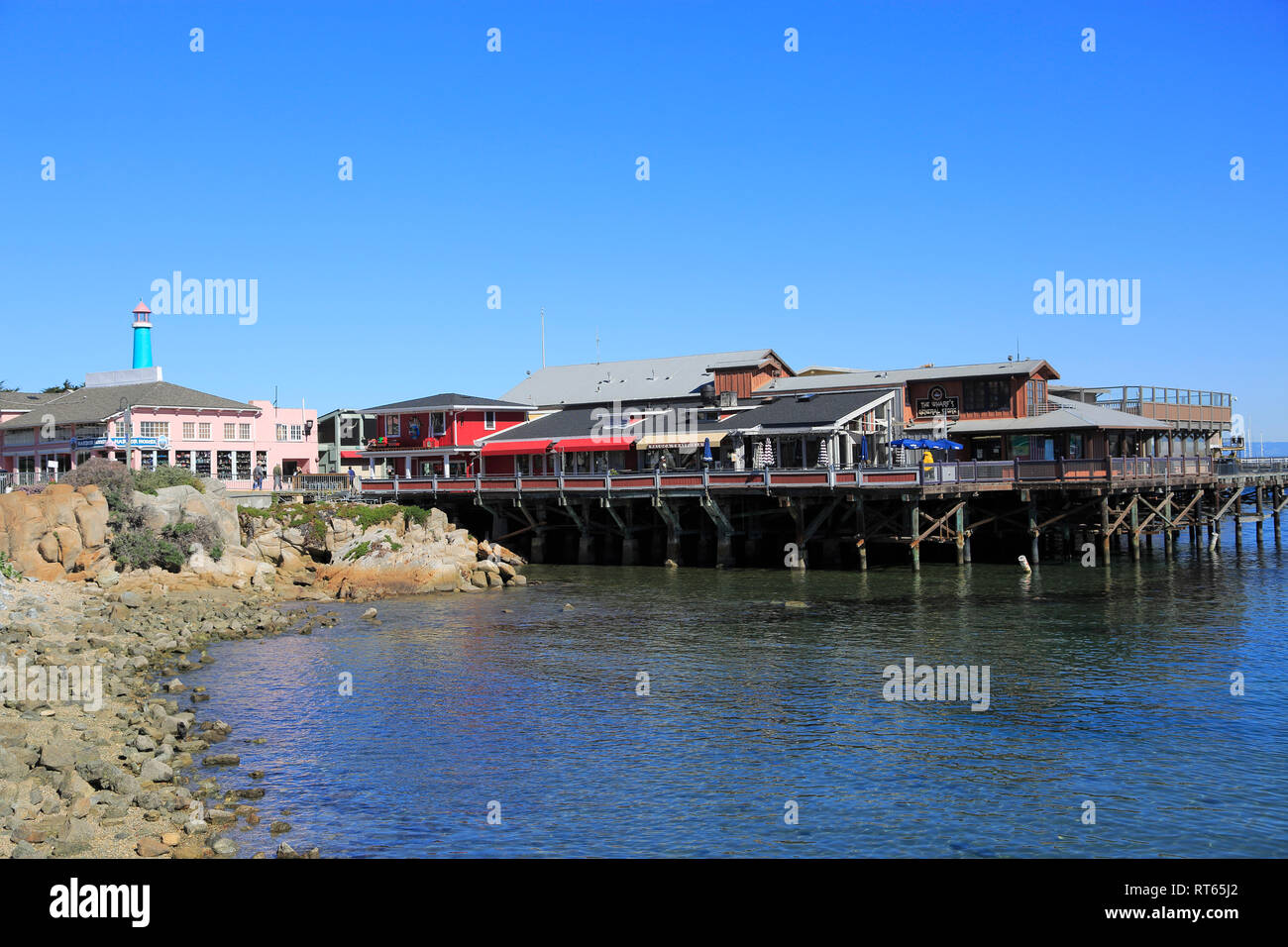 Fisherman’s Wharf, Monterey, Monterey Bay, Peninsula, Pacific Ocean ...