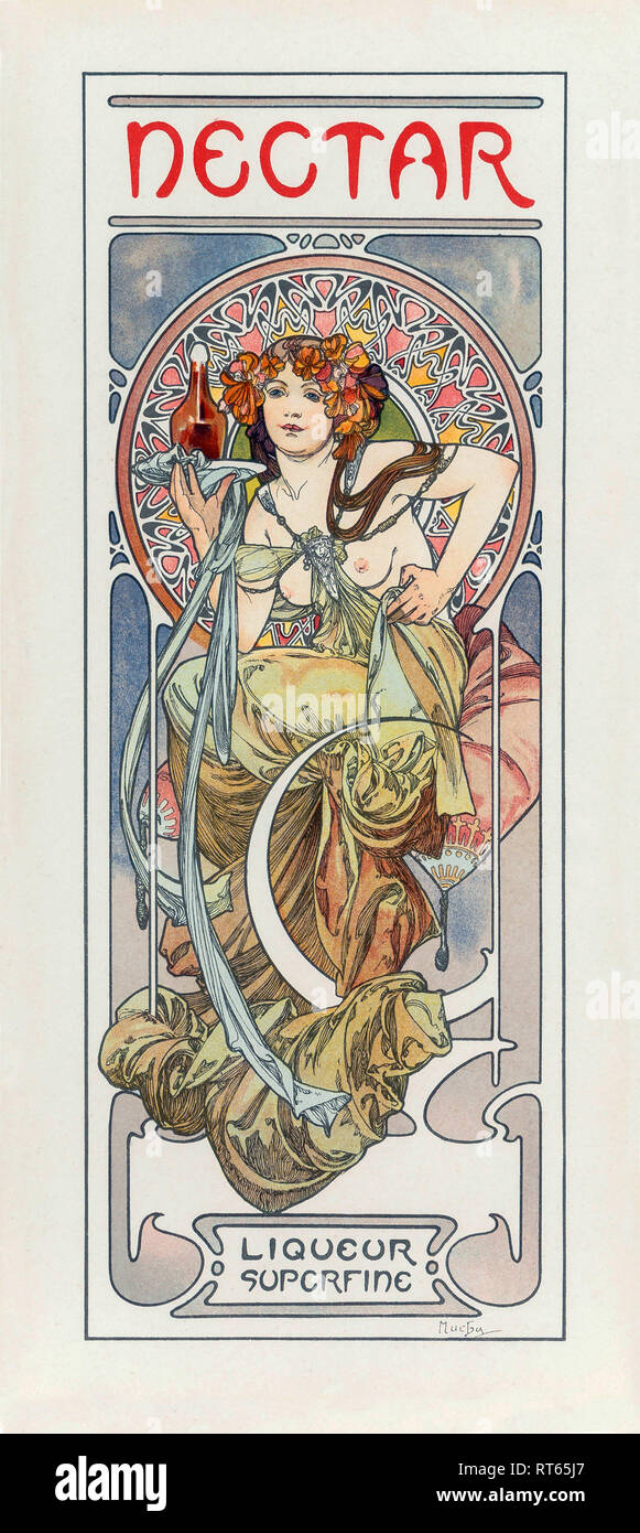 By alphonse mucha hi-res stock photography and images - Alamy