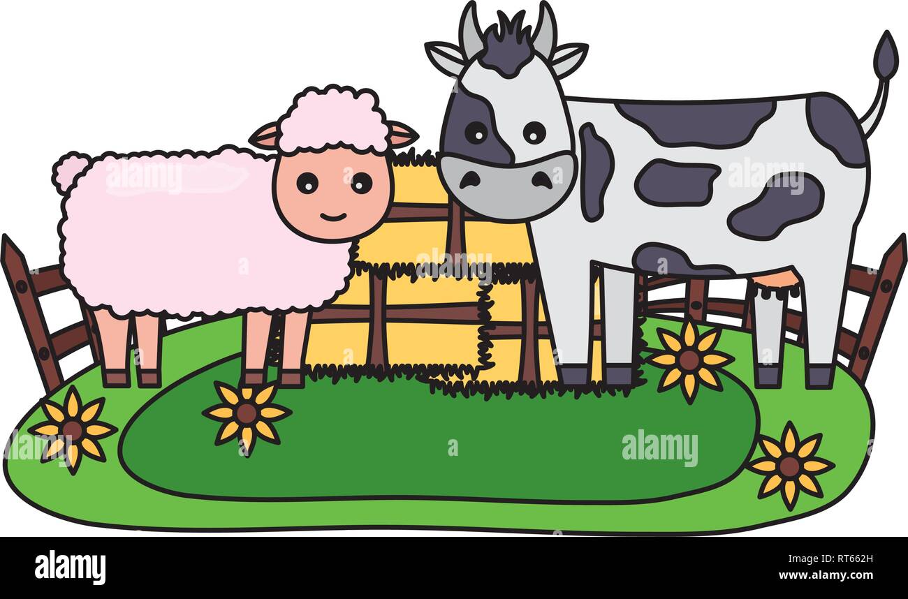 Agriculture farming corn fodder Stock Vector Images - Alamy