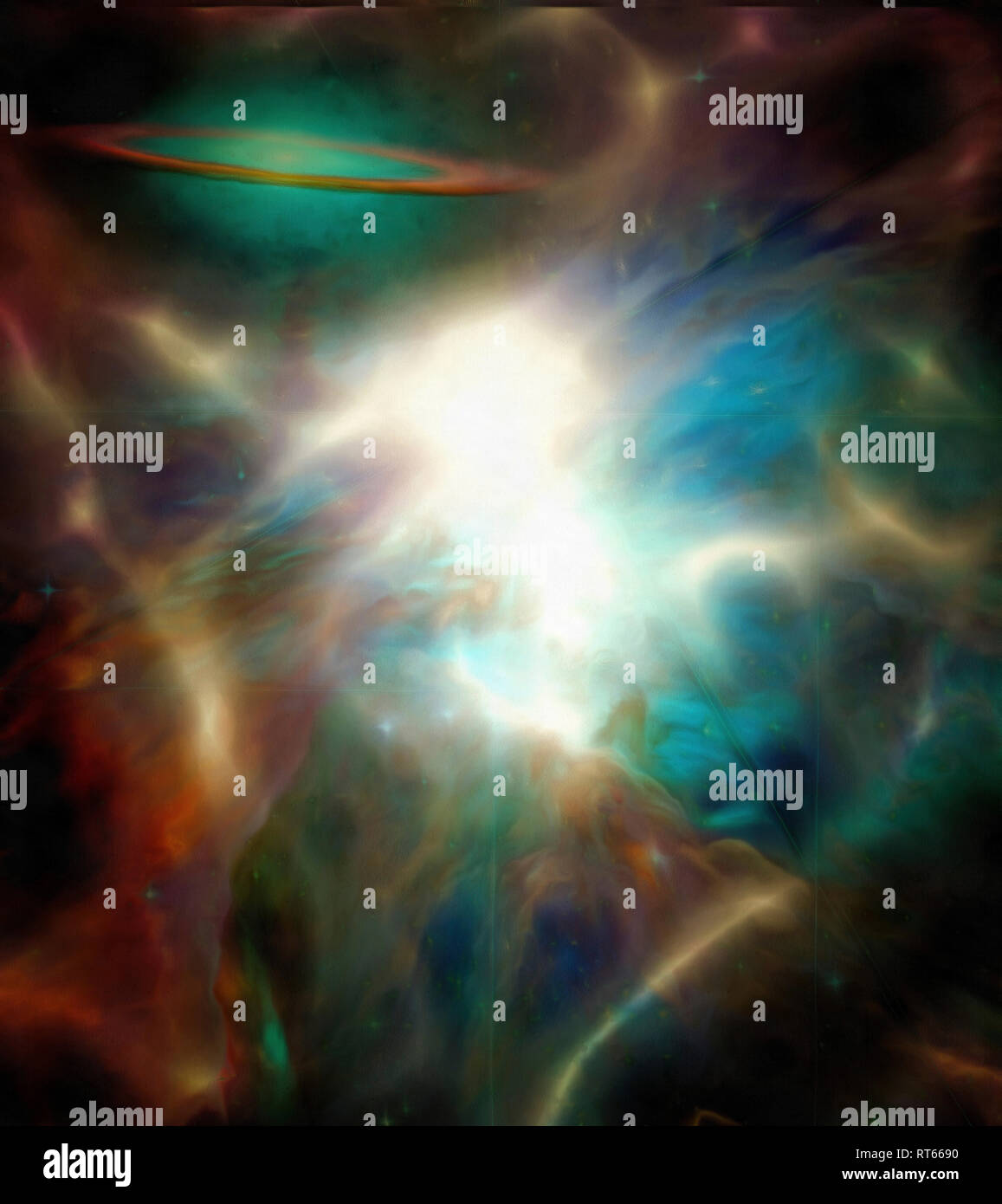 Vivid universe. Galaxy disk Stock Photo - Alamy