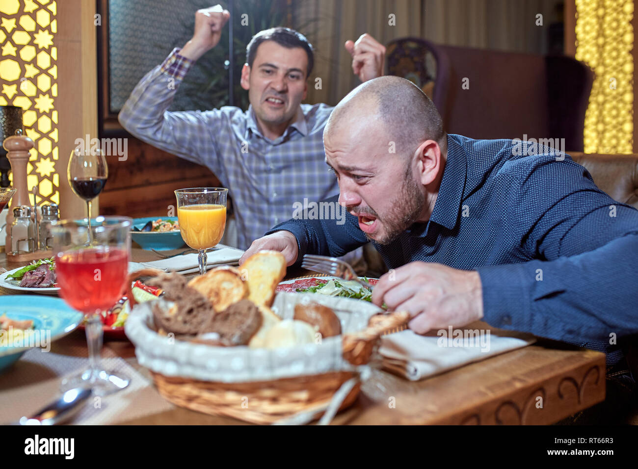 Couple serious talk at work hi-res stock photography and images - Alamy