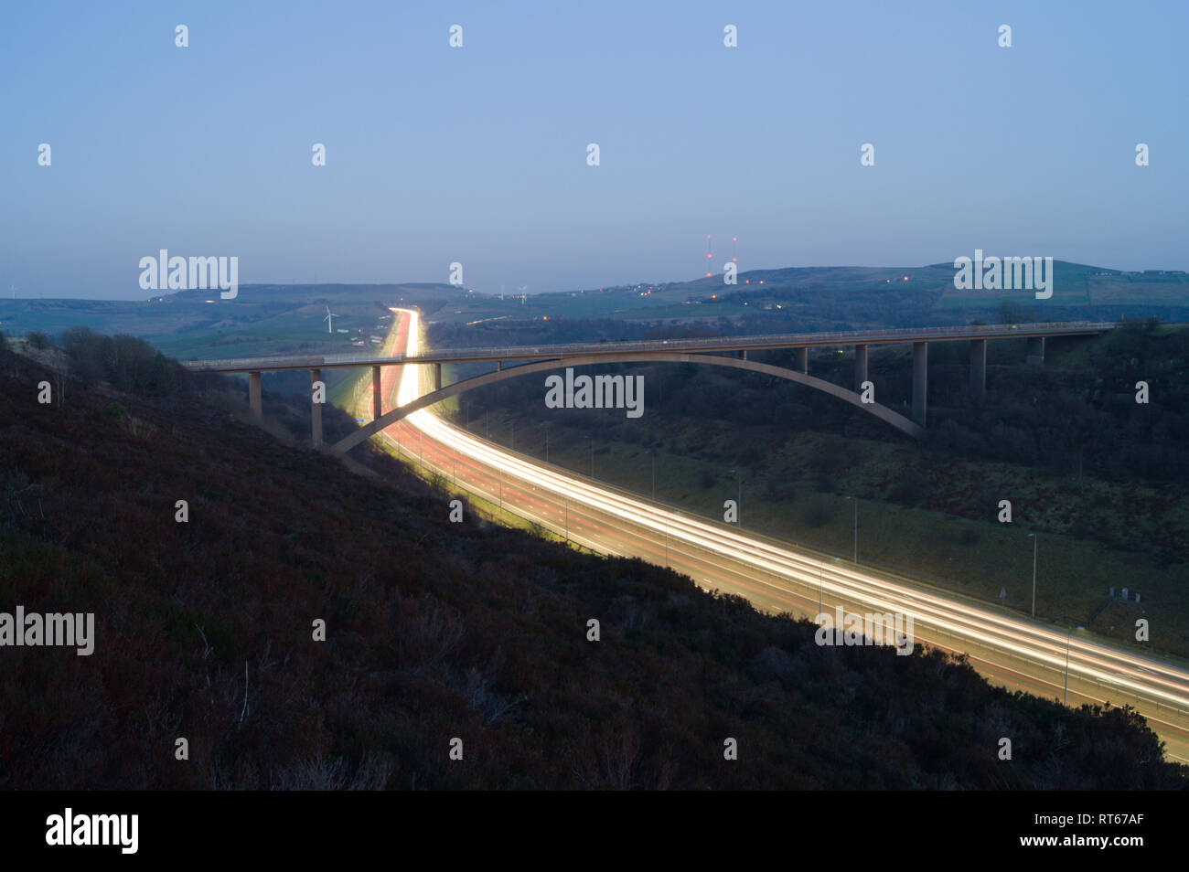 Rainbow bridge m62 hi-res stock photography and images - Alamy