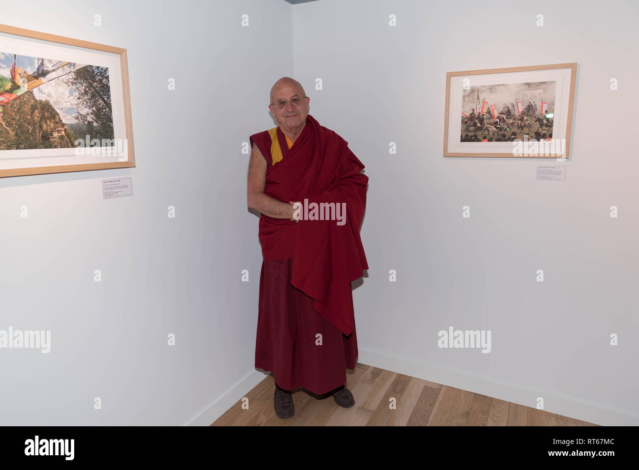 THE HUNE EXPOSES MATTHIEU RICARD: "A HALF CENTURY IN THE HIMALAYA Stock ...