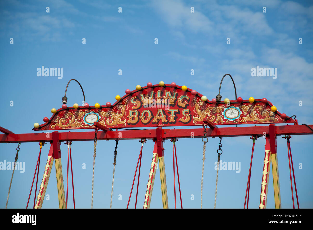 Swing boat ride hi-res stock photography and images - Alamy