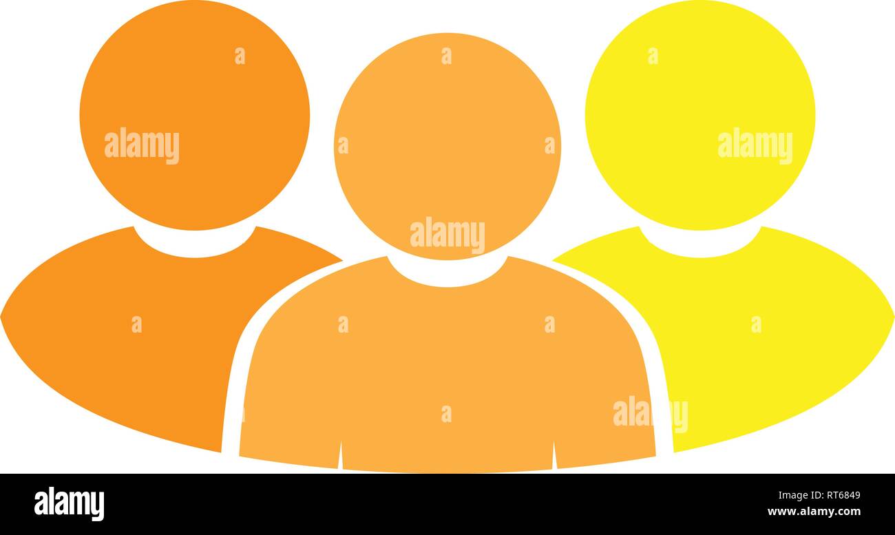 Isolated teamwork icon Stock Vector Image & Art - Alamy